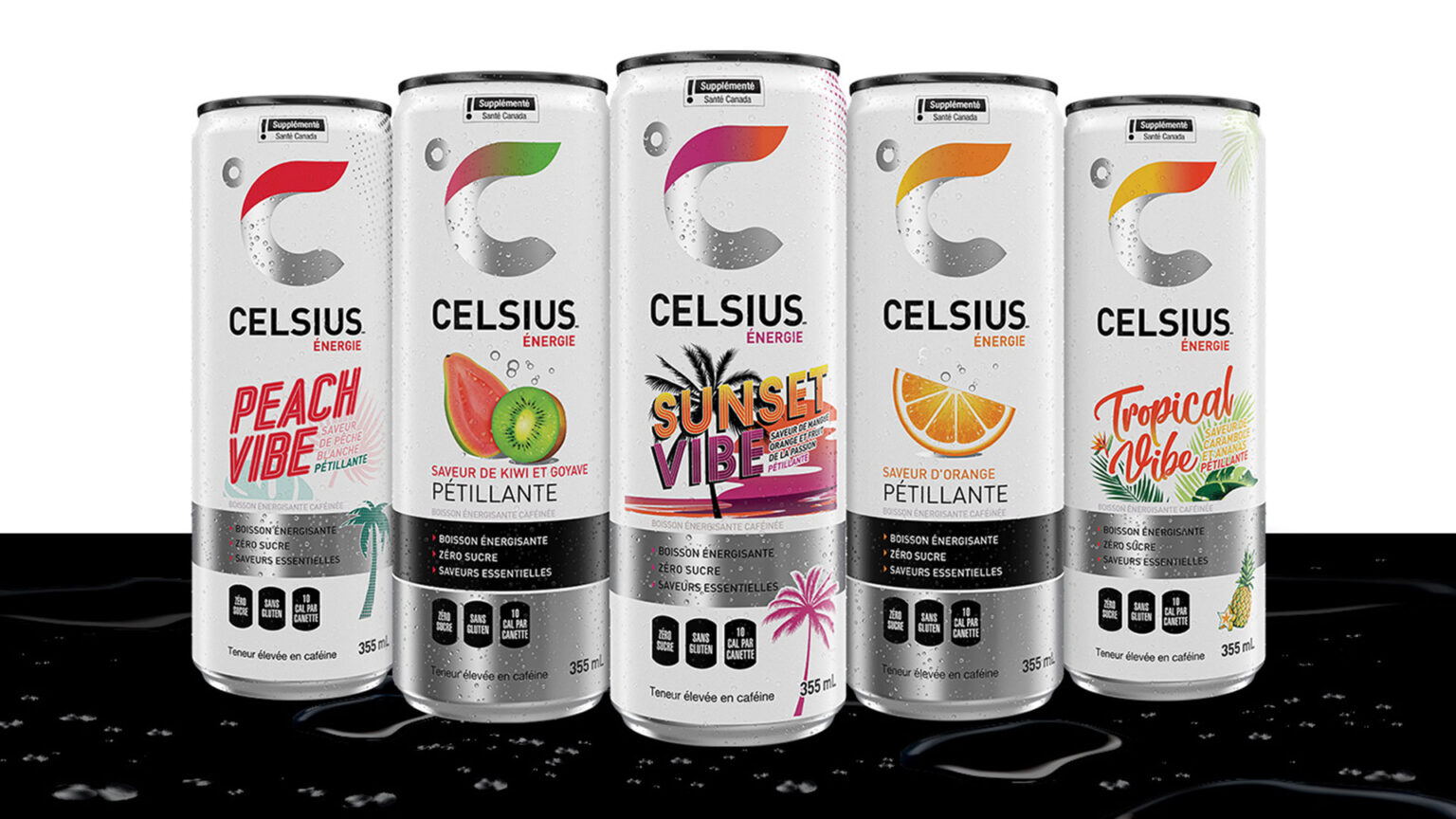 CELSIUS® Energy – A premium energy option with refreshing, fruit forward flavours.